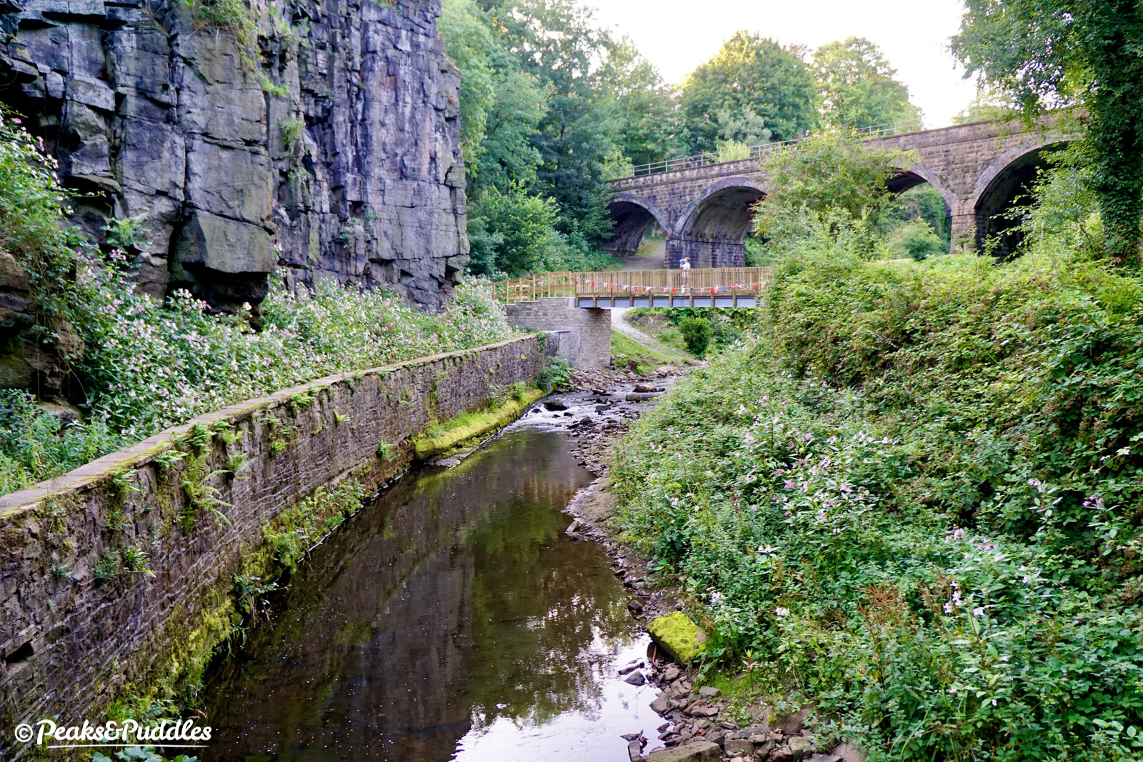 New bridge for New Mills: Torrs Riverside Park re-connected to Sett ...