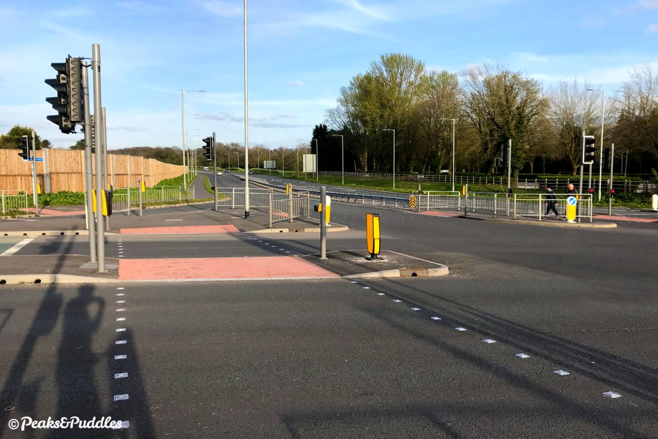 A555 Hazel Grove to Manchester Airport cycle route guide • Peaks ...