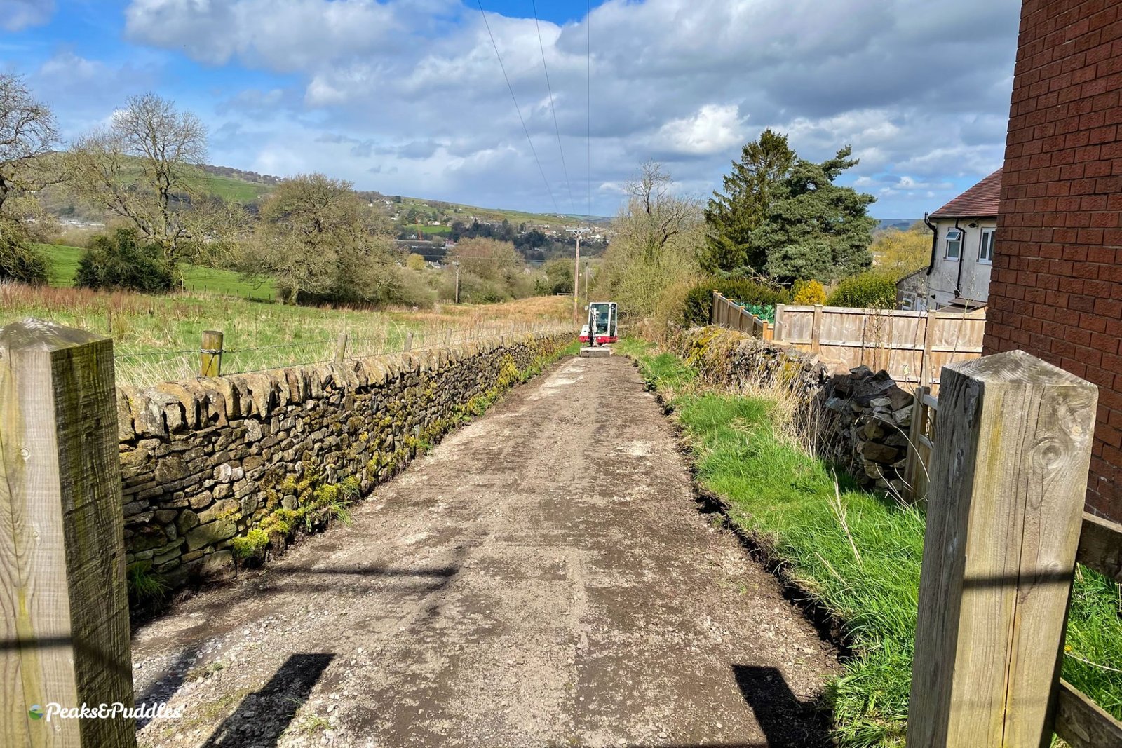 Shallcross Incline: Whaley Bridge greenway rebuild finally begins ...