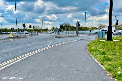 Manchester Airport Orbital Cycleway cycle route guide • Peaks & Puddles ...